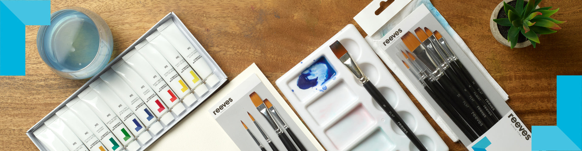 Beginners guide to Watercolour and Gouache Brushes – reeves