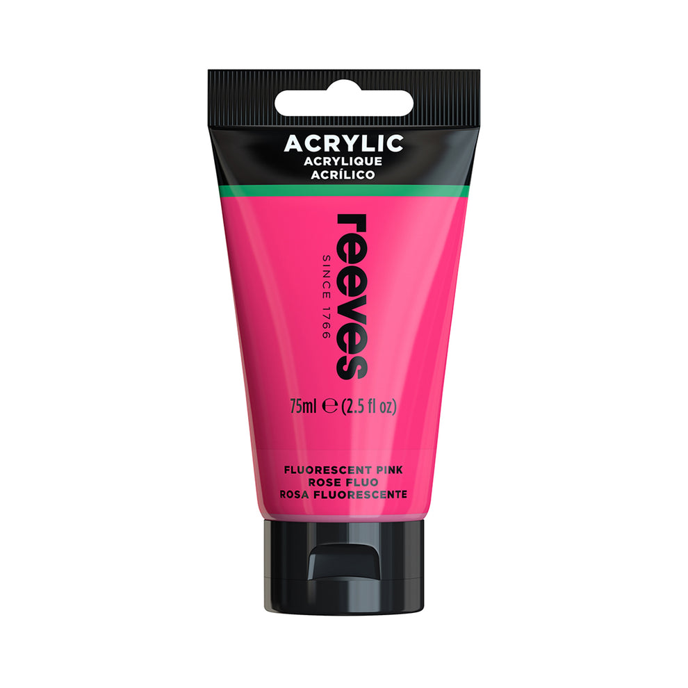 Acrylic Paint - Fluorescent Pink – reeves